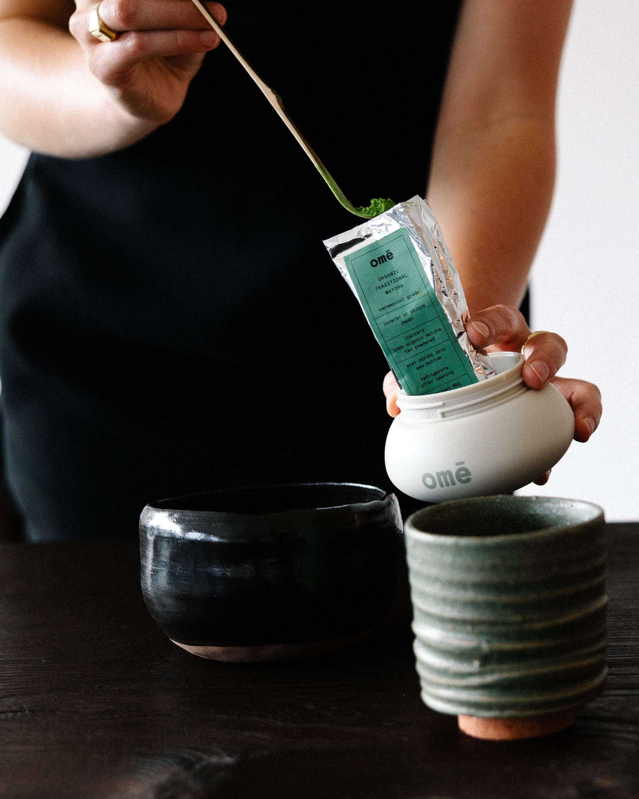 organic ceremonial matcha - traditional grade 30g | omē